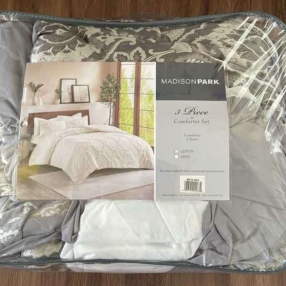 Madison Park | Bedding | Madison Park 3 Piece Comforter Set Nwt | Poshmark